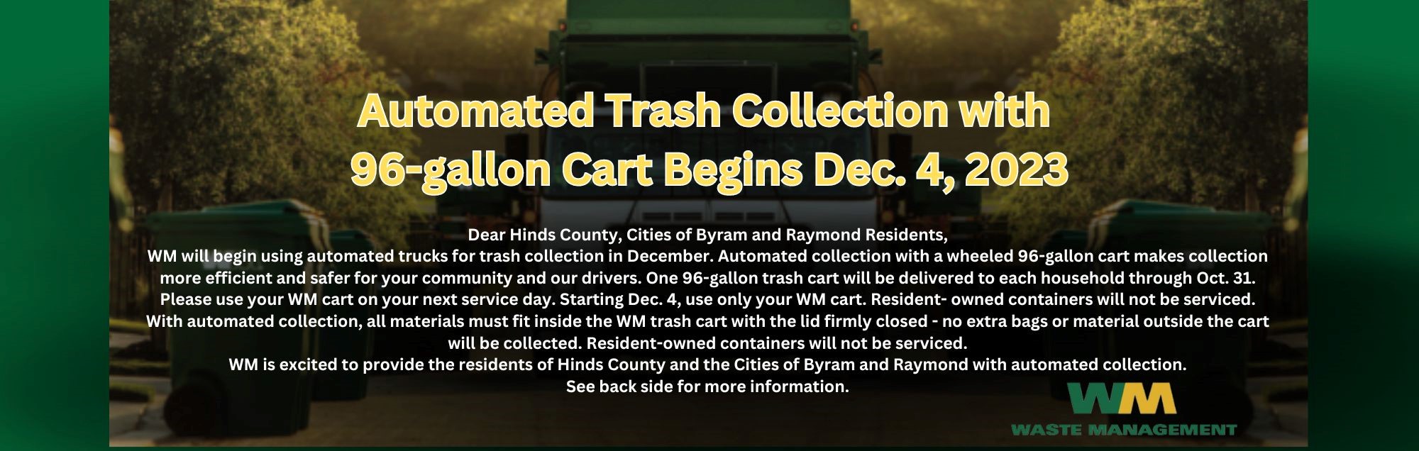 Waste Management | Hinds County, Mississippi